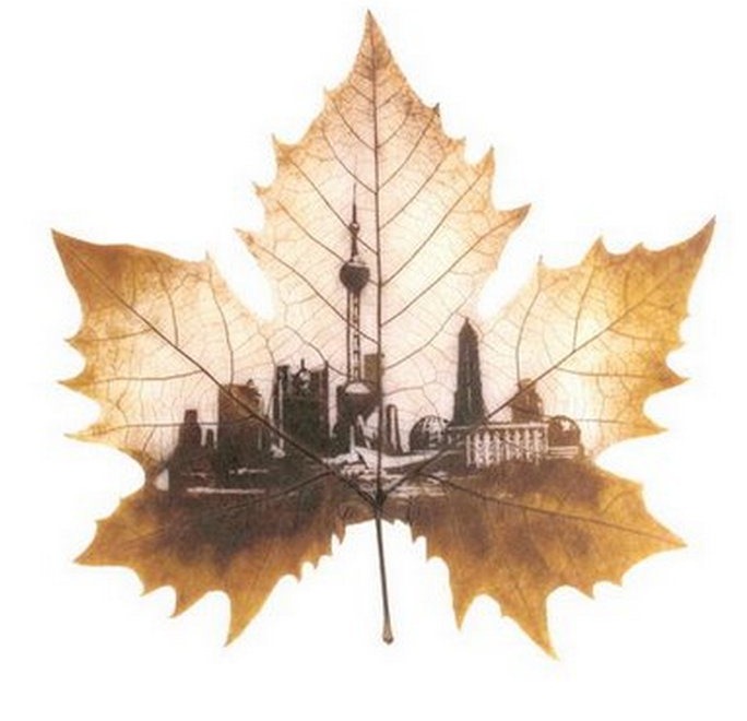 Amazing Leaf Carving Art | Amusing Planet
